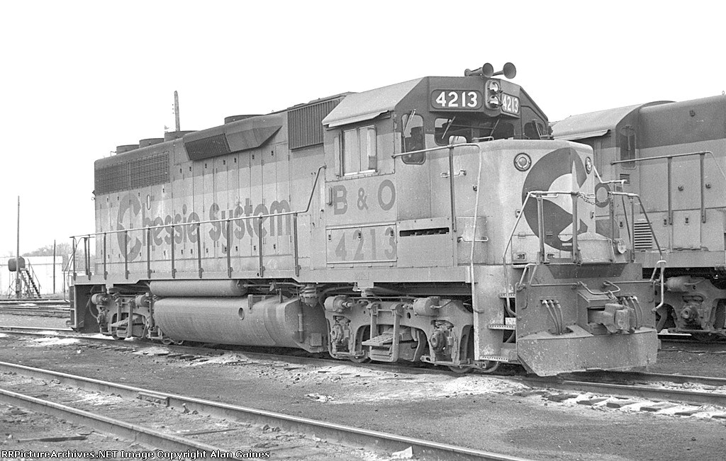 B&O GP-40-2 4213